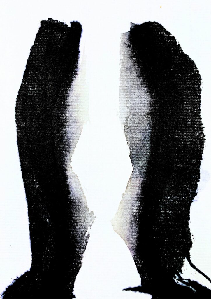 Olfato II. Serie Héroes. Sumi-e. Tinta china sobre papel de arroz ...